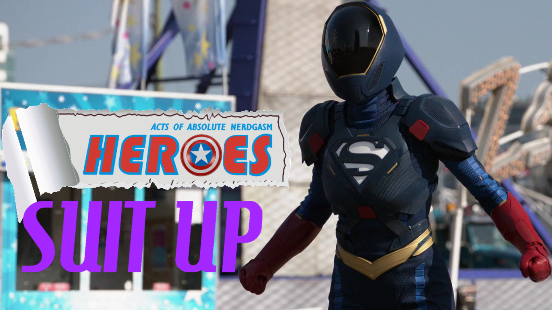 Supergirl Season 4: Kara's Kryptonite Suit - Heroes Suit Up - MonkeyBros